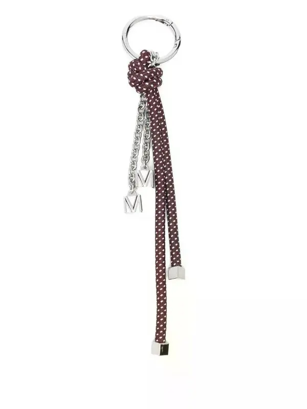 Michael Kors Knot-detail Keyring - Brown