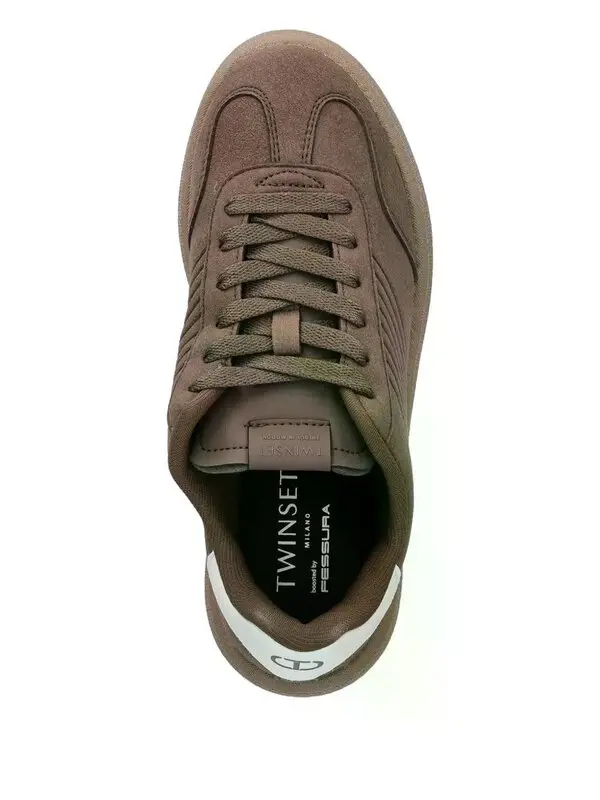 TWINSET Embossed-pattern Sneakers