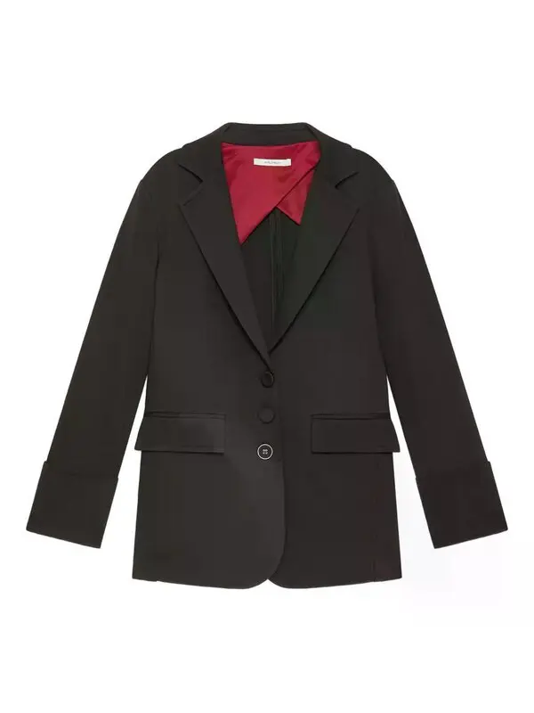 Malìparmi Buttoned Blazer With Flap Pockets