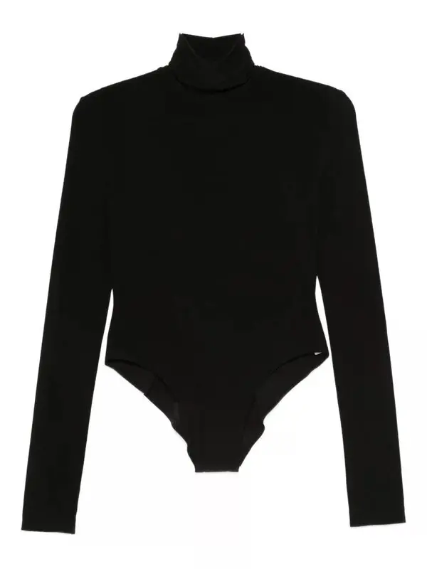 Norma Kamali Roll-neck Long-sleeve Bodysuit