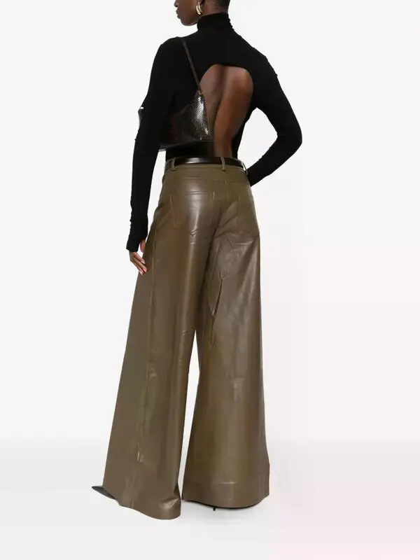 Norma Kamali Roll-neck Long-sleeve Bodysuit