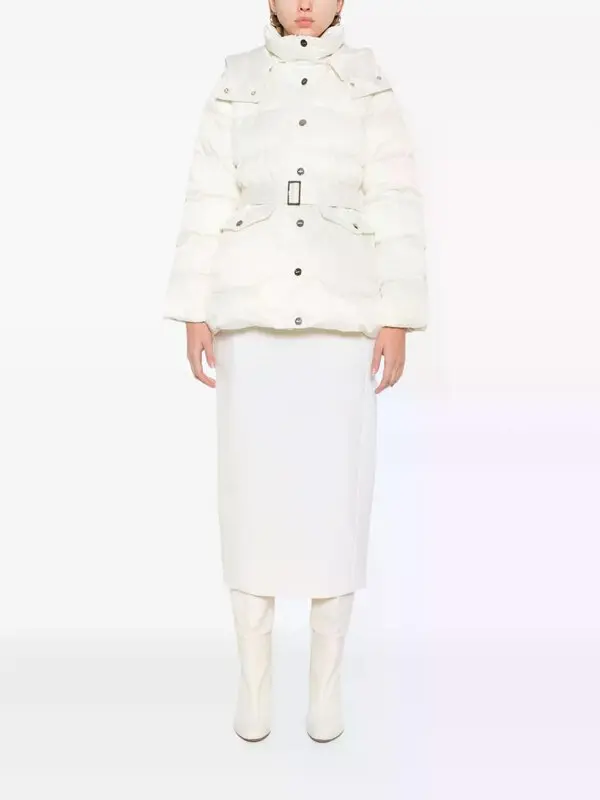 Liu Jo Belted Quilted Parka