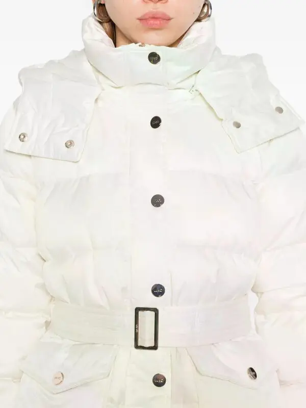 Liu Jo Belted Quilted Parka