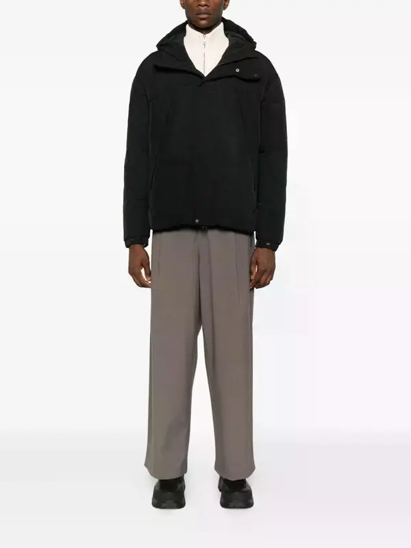JG1 Hooded Padded Jacket - Black