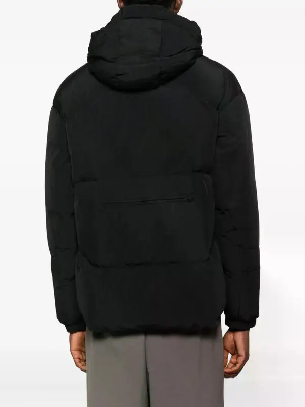 JG1 Hooded Padded Jacket - Black