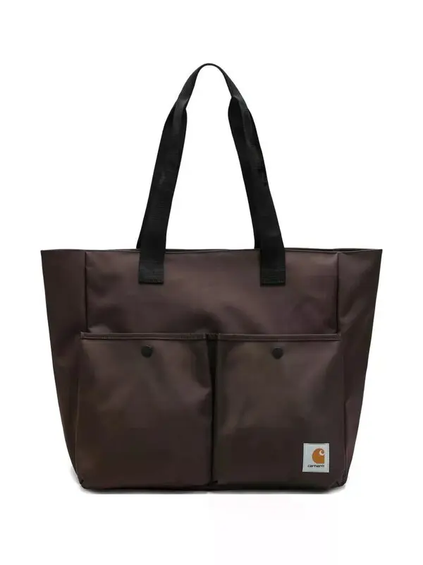 Carhartt Work In Progress Logo-patch Tote Bag - Brown