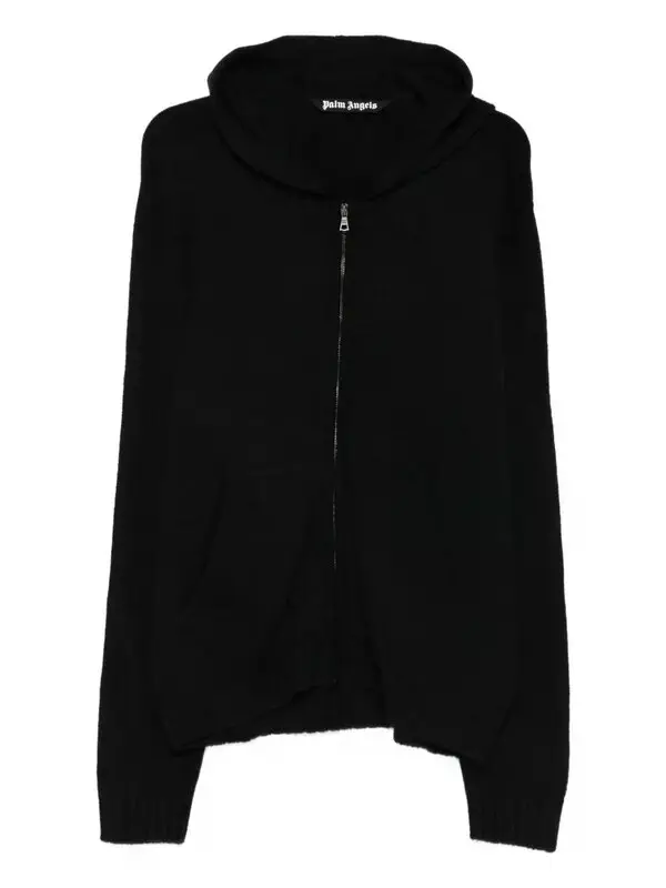 Palm Angels Zip-up Hoodie