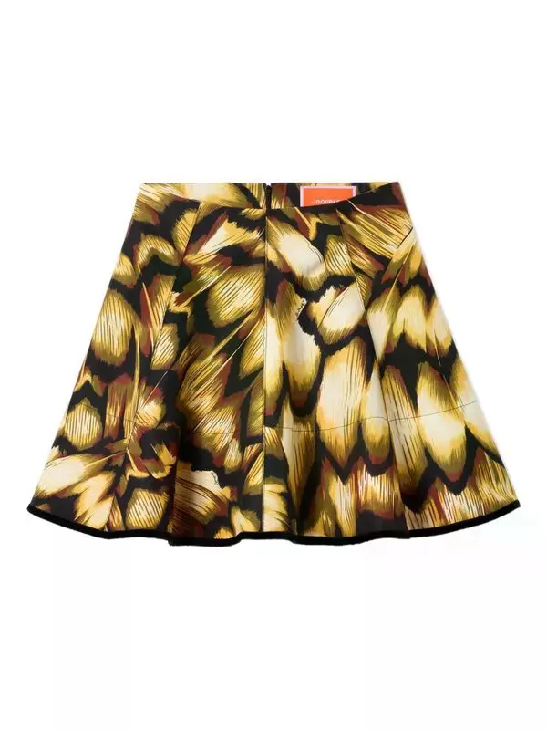 La DoubleJ All-over Print Mini Skirt