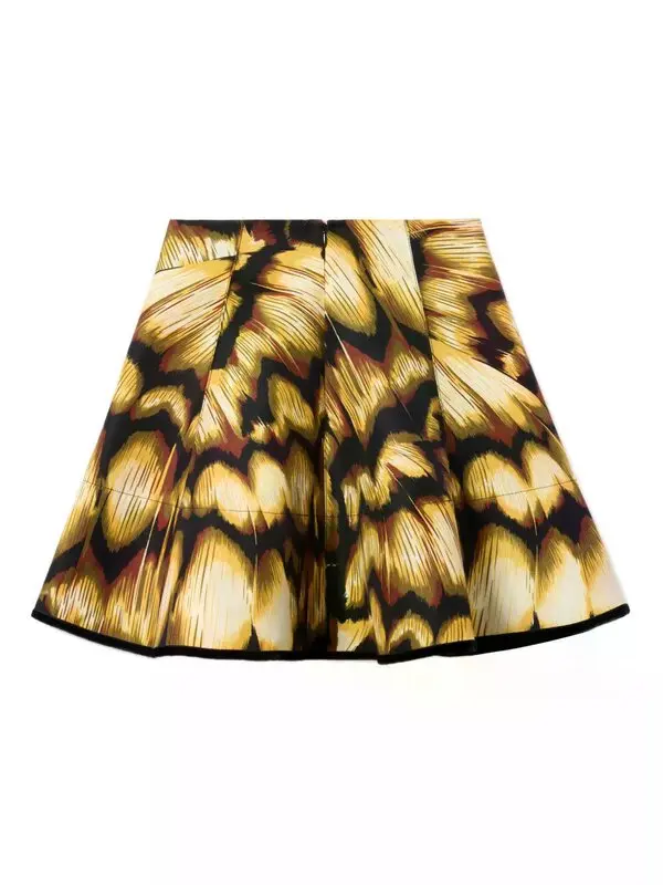 La DoubleJ All-over Print Mini Skirt