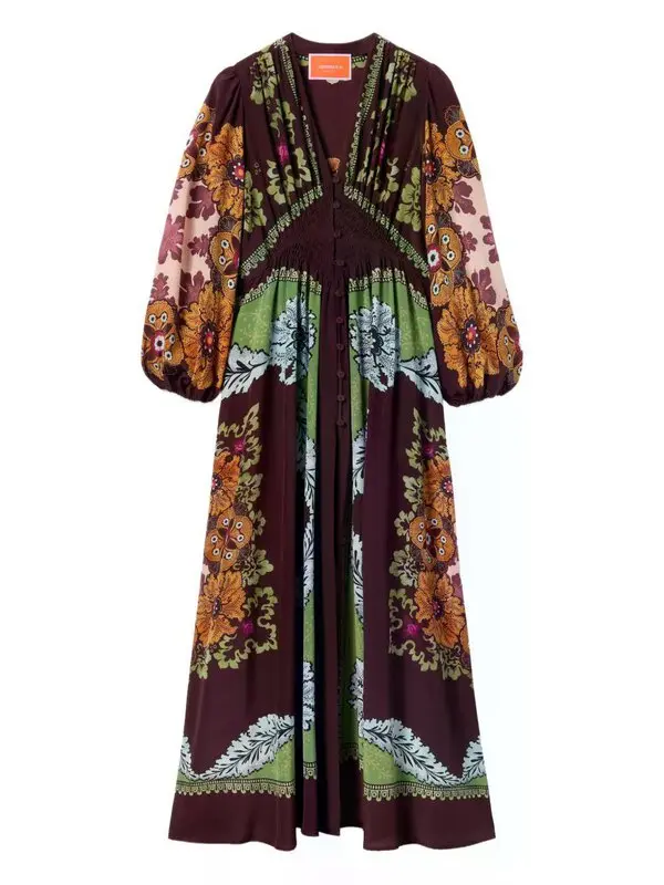 La DoubleJ Camerino Maxi Dress - Red