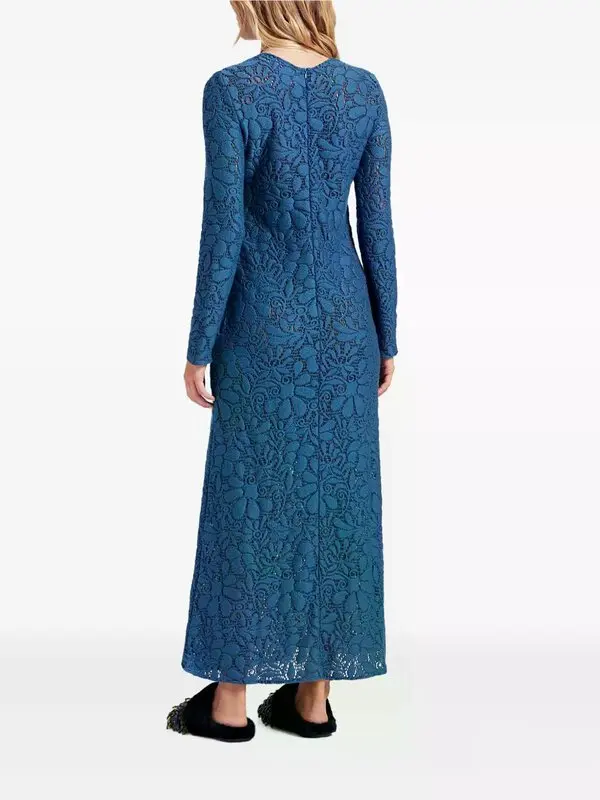 La DoubleJ Lace Maxi Dress - Blue