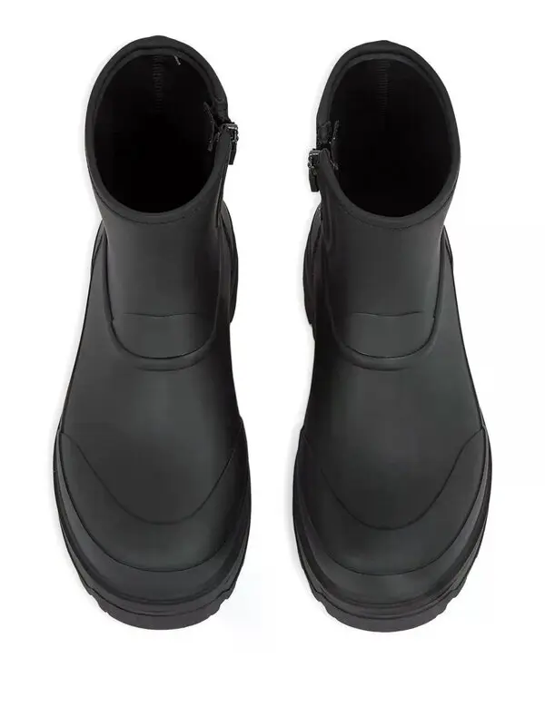 KASSL EDITIONS X Tretorn Zip-fastening Ankle Boots - Black