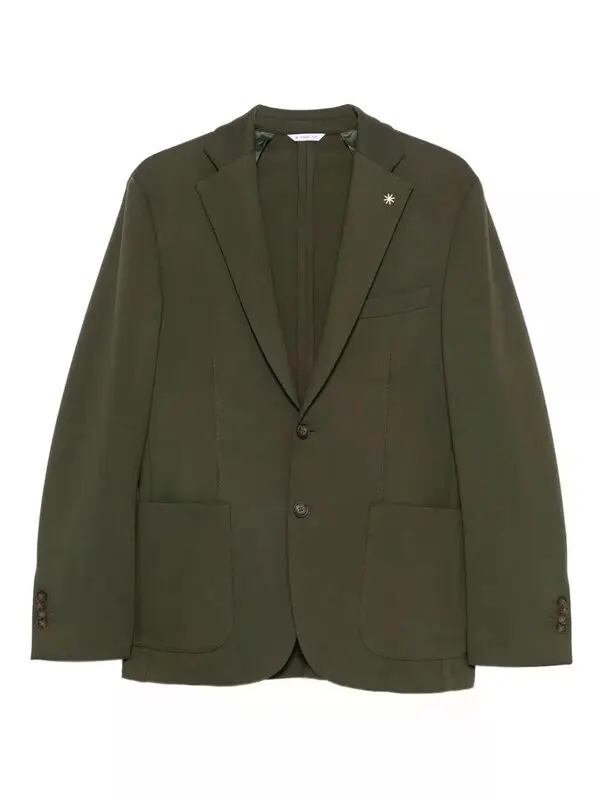 MANUEL RITZ Buttoned Single-breasted Jacket