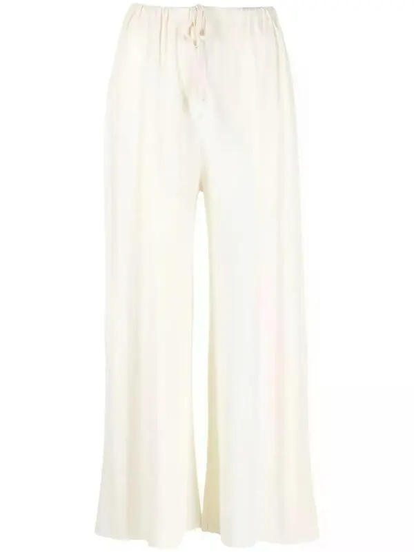 THE ROW Drawstring-waist Wide-leg Trousers