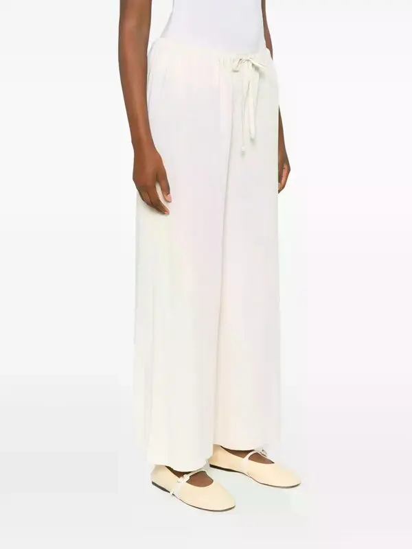 THE ROW Drawstring-waist Wide-leg Trousers