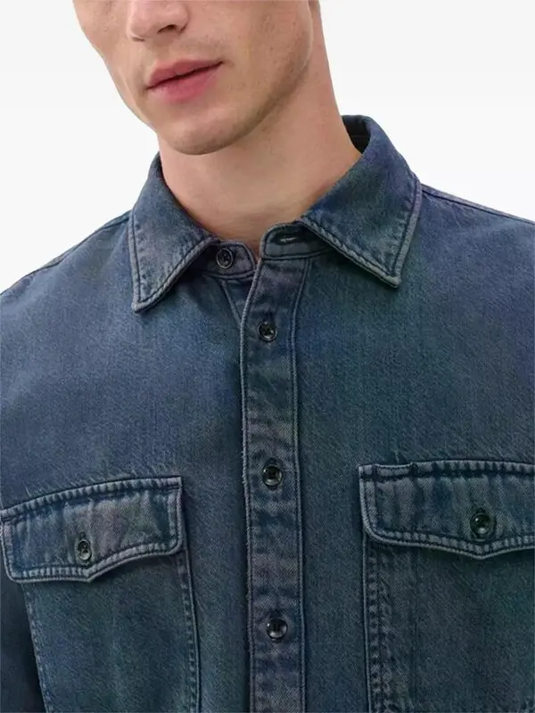 Rag & Bone Denim Shirt - Blue