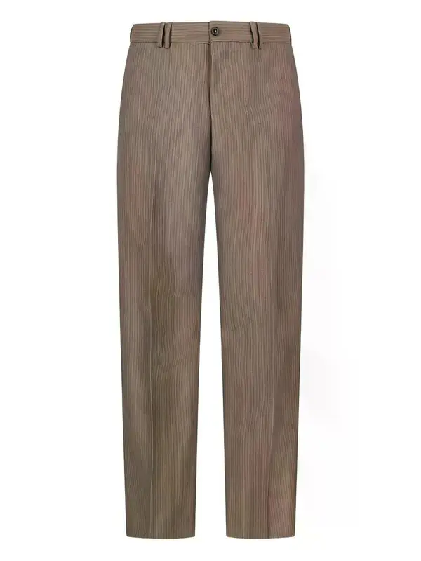 PT TORINO Pinstripe Trousers - Brown