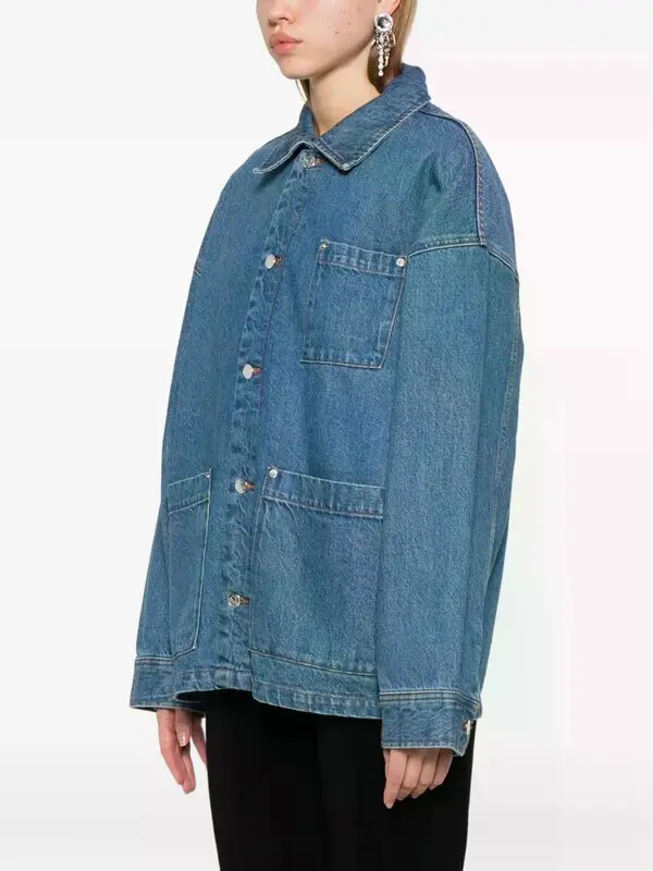A.p.c. Drop-shoulder Denim Jacket