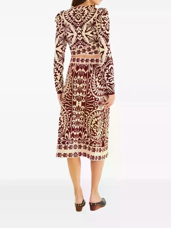 Farm Rio Patterned Skirt