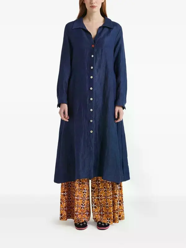 Malìparmi Buttoned Midi Dress