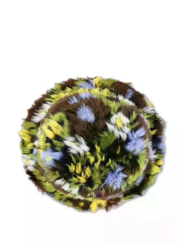 KANGOL Flower-pattern Bucket Hat - Brown