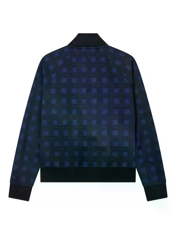 Kenzo Weave Jacquard Zip Track Jacket