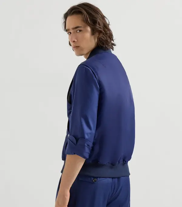 Brunello Cucinelli Water-resistant Satin Techno Gilet