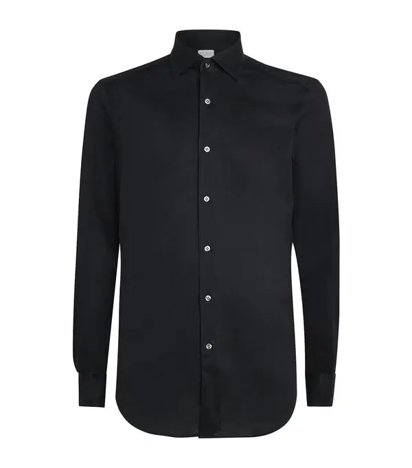 Pal Zileri Cotton Effortless Shirt - Black