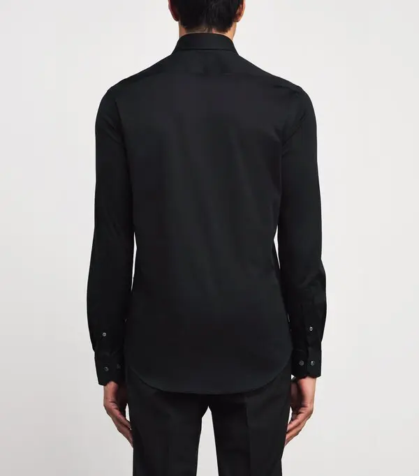 Pal Zileri Cotton Effortless Shirt - Black