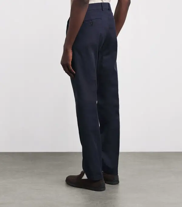 Paul & Shark Cotton-blend Chinos - Navy