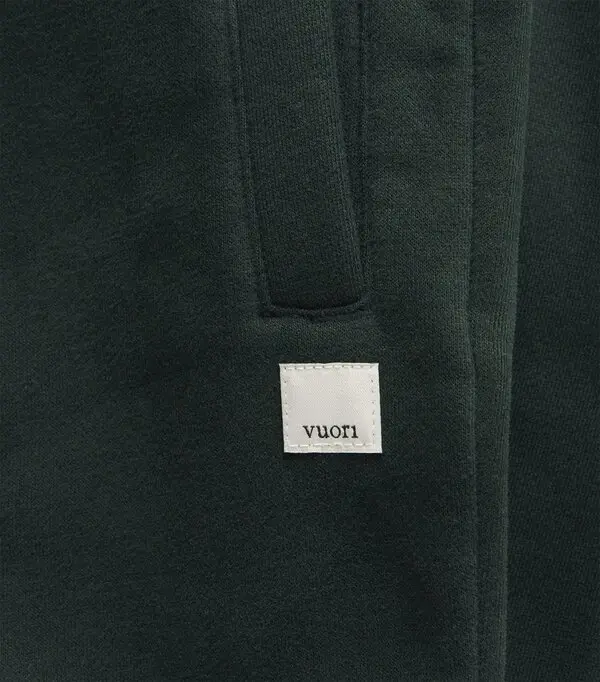 Vuori Organic Cotton-blend Seaside Sweatpants - Green