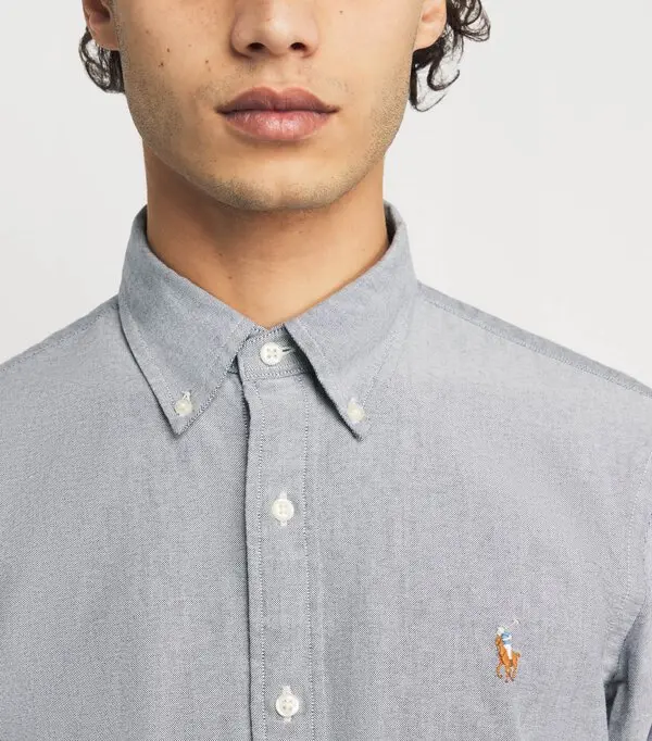Polo Ralph Lauren Custom Fit Oxford Shirt - Navy