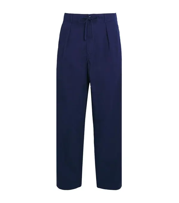 Polo Ralph Lauren Stretch-cotton Twill Prepster Trousers - Navy
