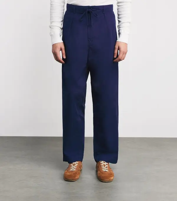 Polo Ralph Lauren Stretch-cotton Twill Prepster Trousers - Navy