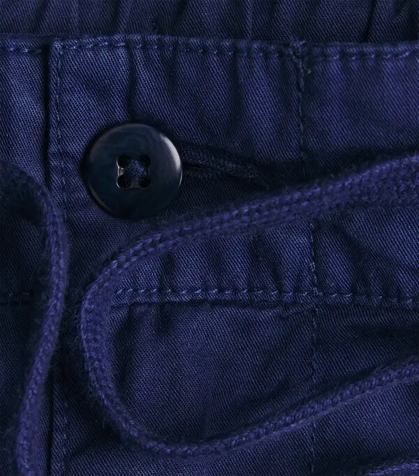 Polo Ralph Lauren Stretch-cotton Twill Prepster Trousers - Navy