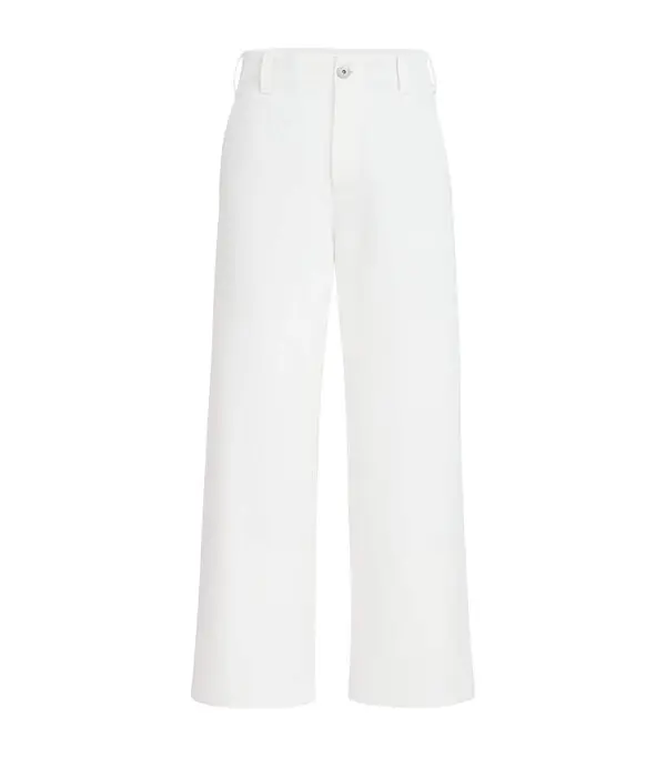 Brunello Cucinelli Cotton-linen Gabardine Chinos - Beige