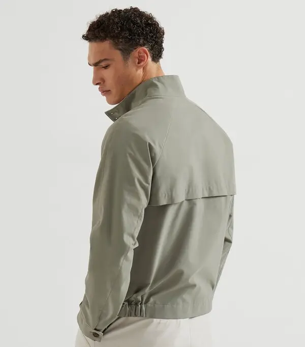 Brunello Cucinelli Cotton-blend Water-resistant Jacket - Brown