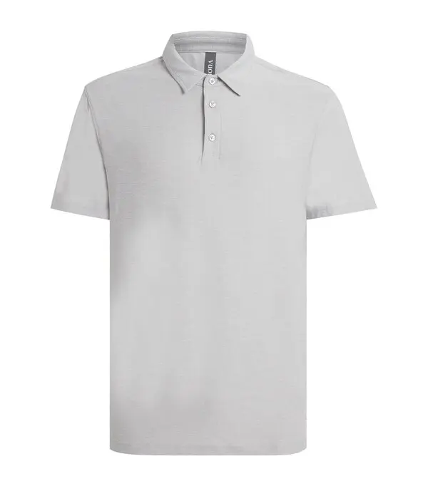 Vuori Strato Tech Polo Shirt - Grey