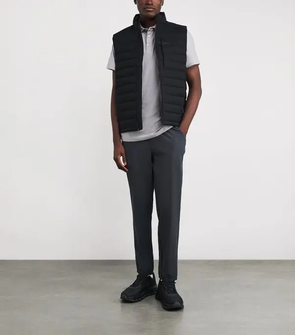 Vuori Strato Tech Polo Shirt - Grey