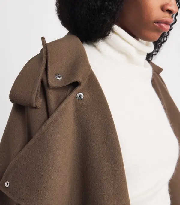 AERON Wool Trench Coat