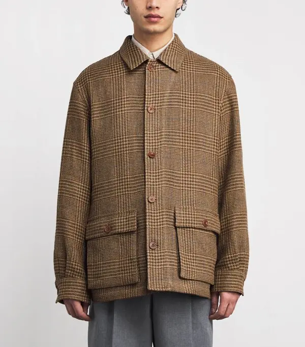 Polo Ralph Lauren Wool Twill Check Shacket