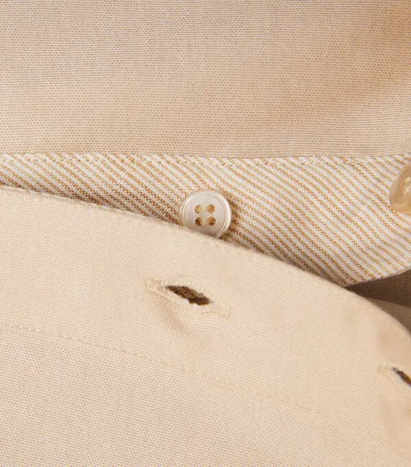 Paul & Shark Aqua Touch Cotton Interlock Polo Shirt - Beige