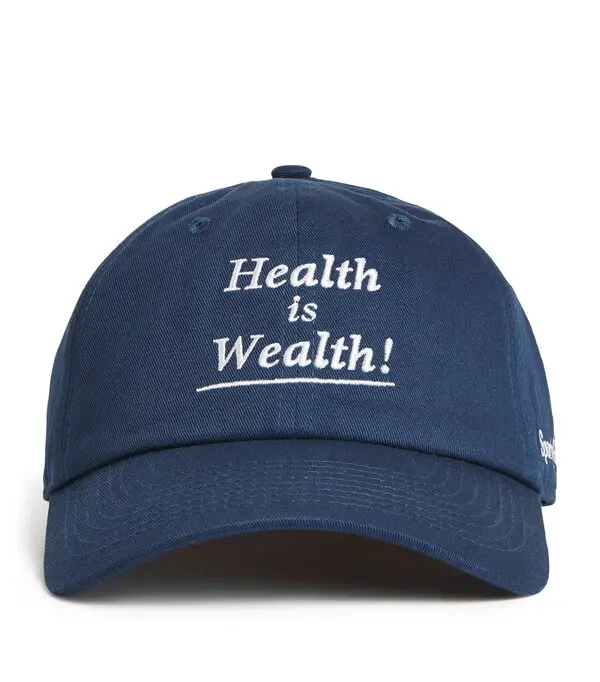 SPORTY & RICH Health Is Wealth Cap - Navy