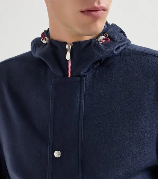 Brunello Cucinelli Cashmere Hooded Jacket