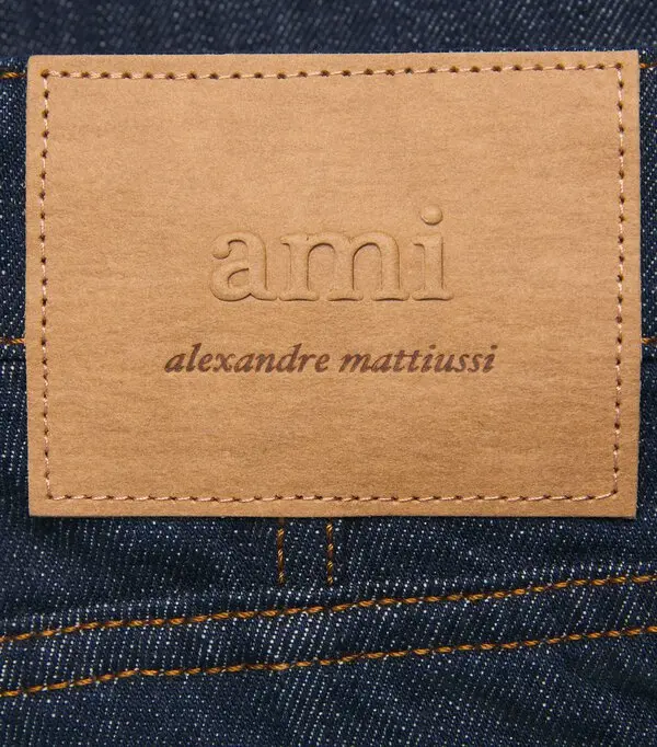 Ami Classic Fit Straight-leg Jeans