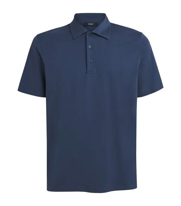 Herno Stretch-cotton Jersey Polo Shirt