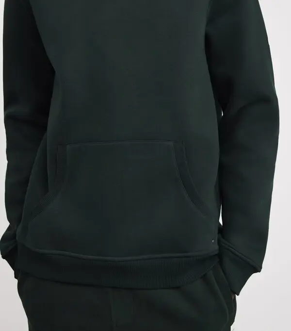 Vuori Organic Cotton-blend Fleece Back Seaside Hoodie - Green