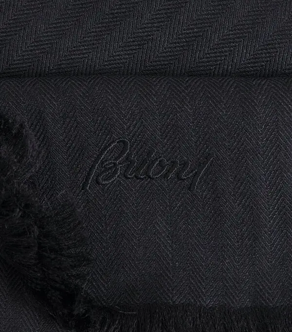 Brioni Cashmere-silk Scarf