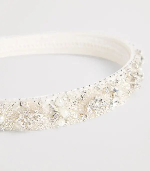 MAISON AVA Embellished Headband