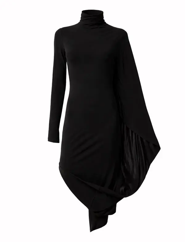 Stella McCartney Asymmetrical Dress - Black